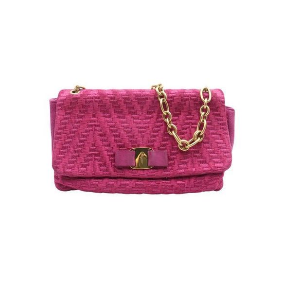Salvatore Ferragamo | Bags | Salvatore Ferragamo Vara Bow Shoulder Bag ...